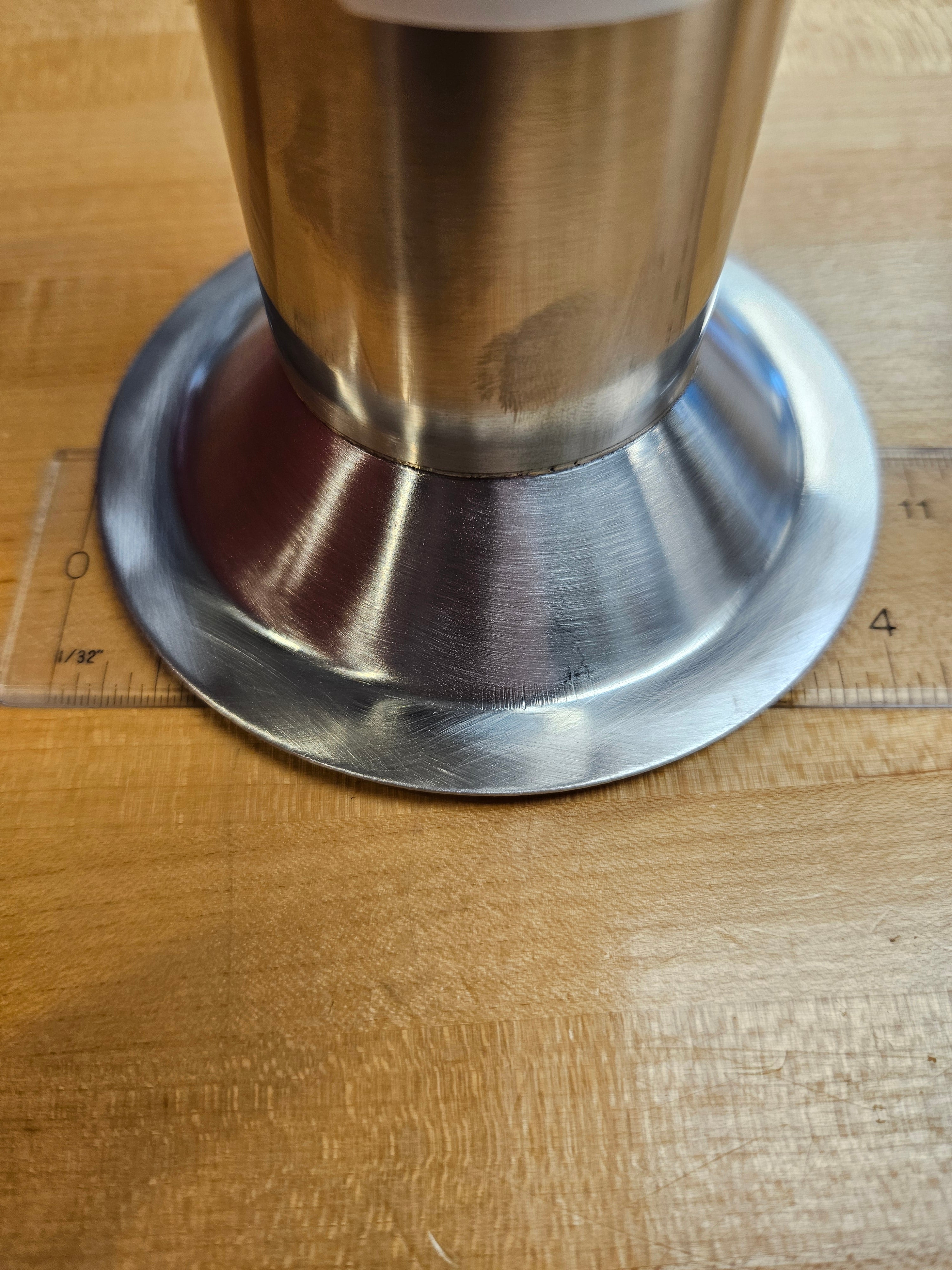 #32 2" Stainless Steel Stuffing Horn for Ground Meat Bags – Stuffers ...