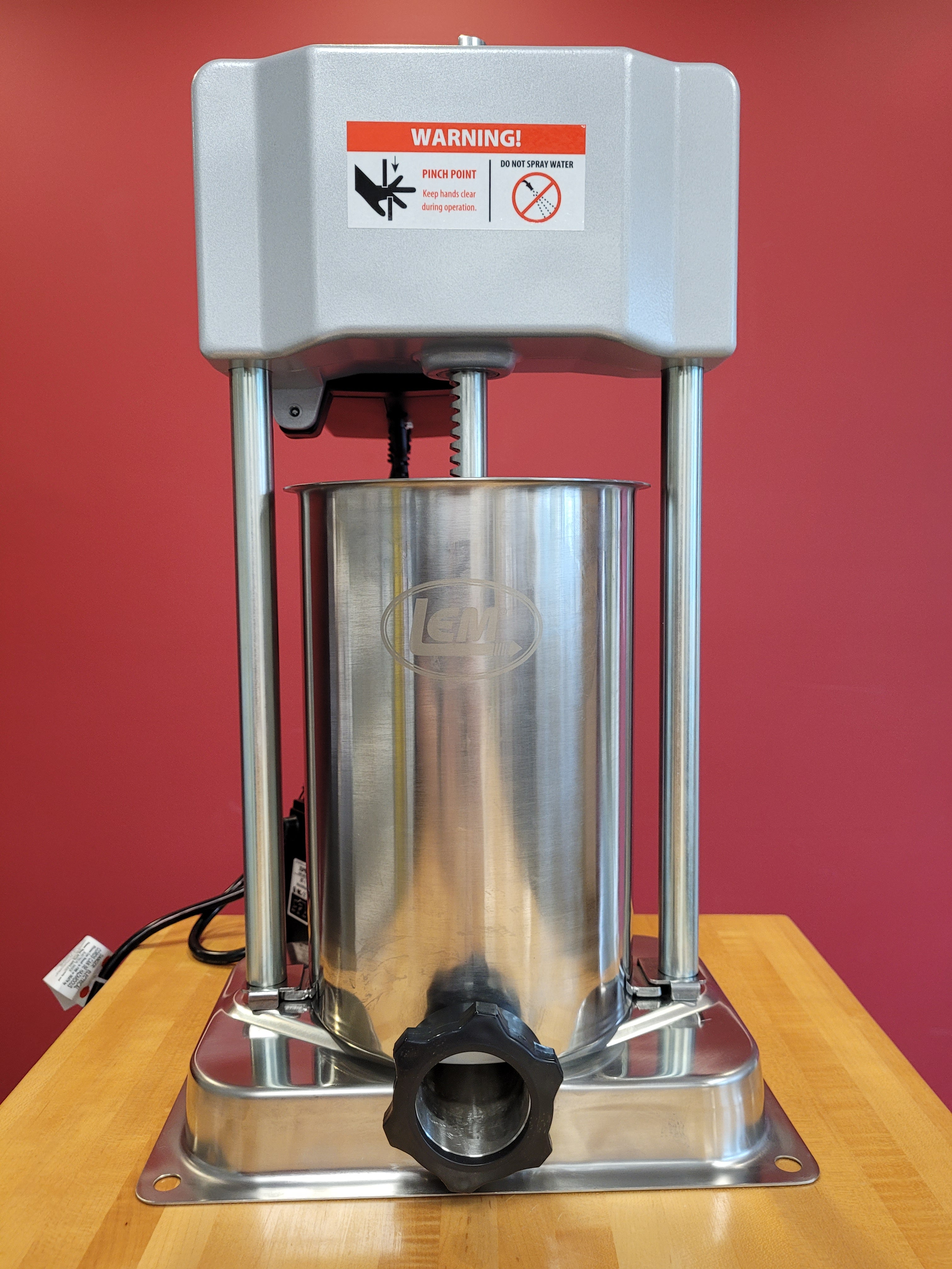 10LB VERTICAL MOTORIZED STUFFER DUAL GEAR – Stuffers Supply Company