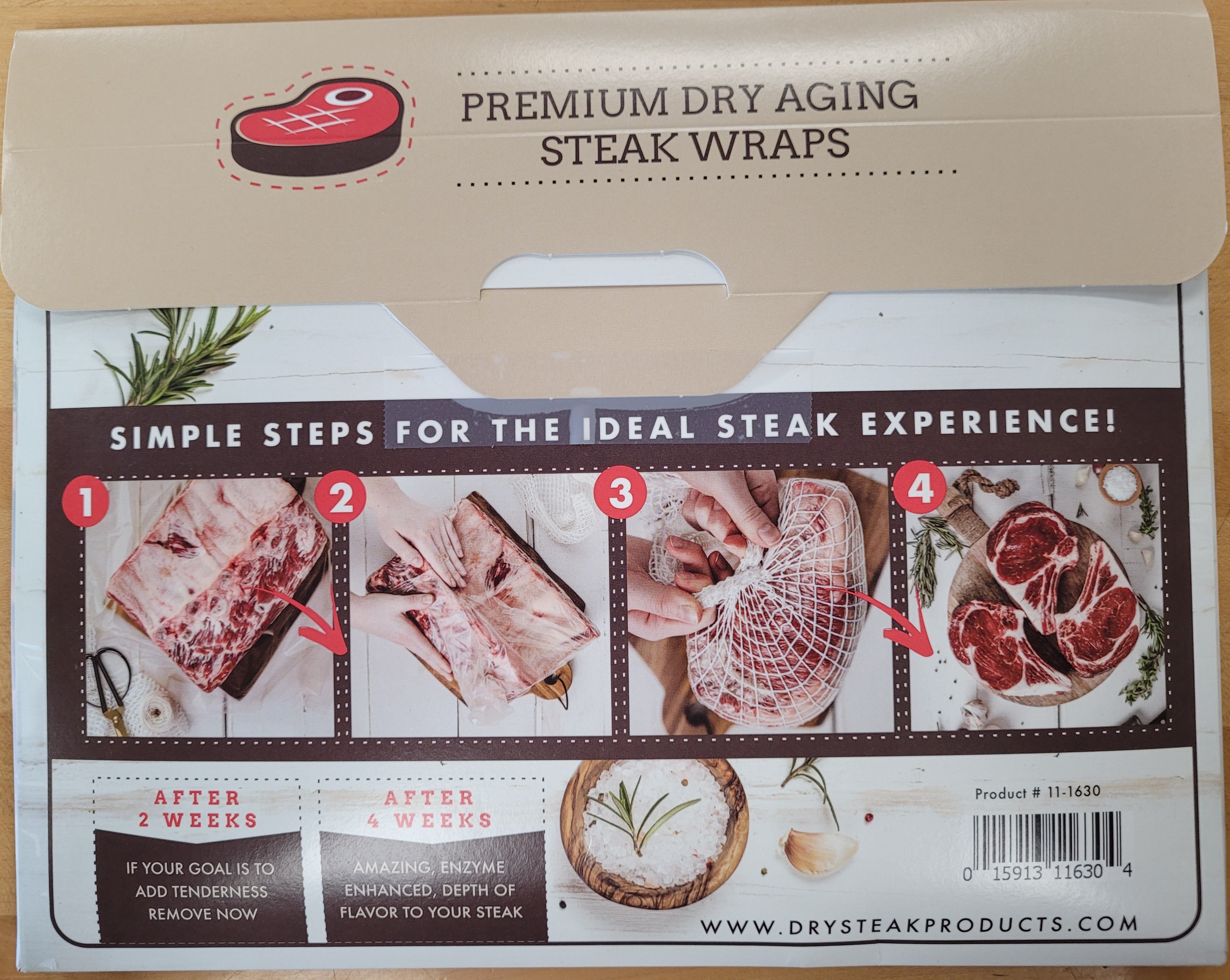 DRY STEAK WRAPS – Stuffers Supply Company