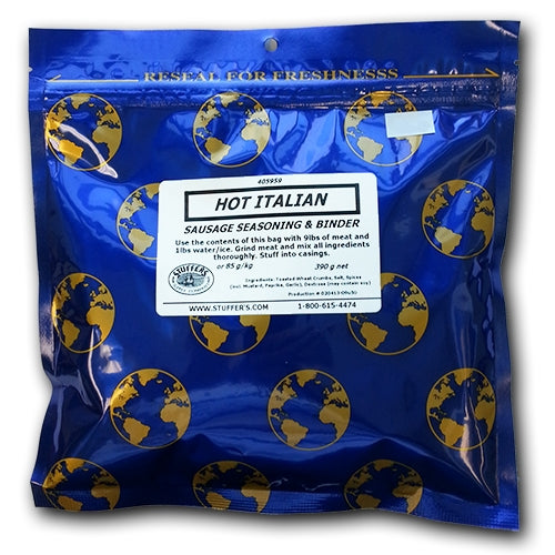 Stuffers Hot Italian Seasoning & Binder 390g – Stuffers Supply Company