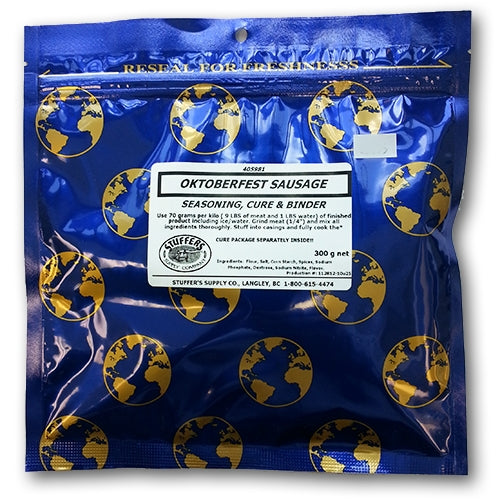 Stuffers Octoberfest Sausage Seasoning & Binder 300g – Stuffers Supply ...