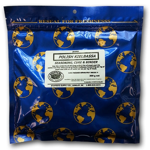 Stuffers Polish Kielbasa Seasoning & Binder 300g – Stuffers Supply Company
