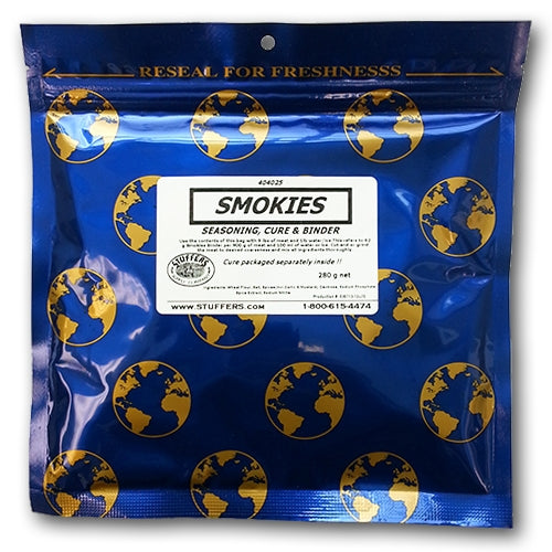 Stuffers Smokies Seasoning & Binder 280g – Stuffers Supply Company